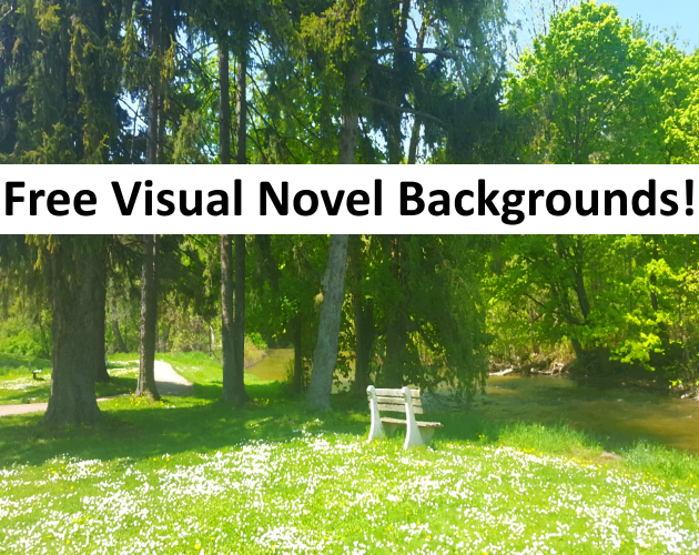 Free Outdoor Visual Novel Backgrounds by Delphinium Interactive