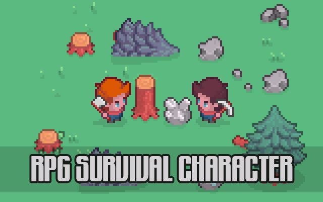 RPG survival character by Sscary