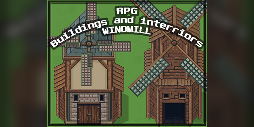RPG Buildings and Interriors WINDMILL by Szadi art.