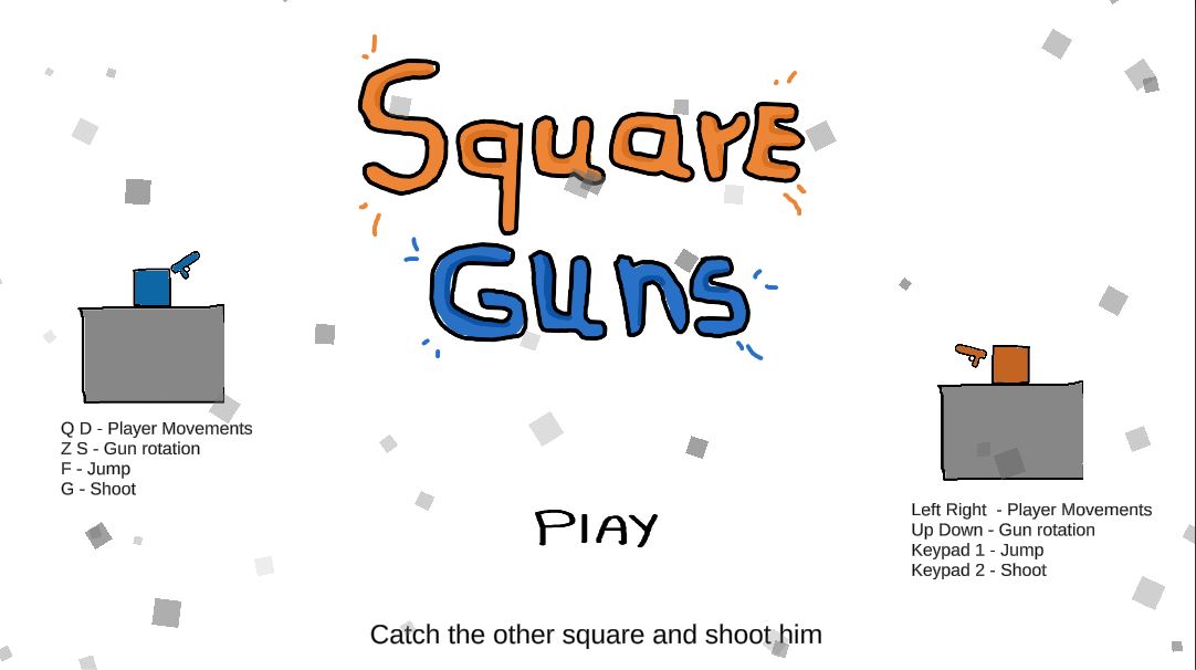 Square Guns by yahya yozo