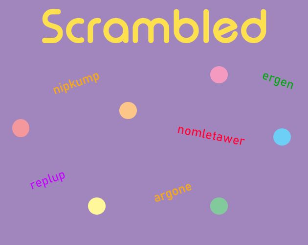 Scrambled by Jacob Lister
