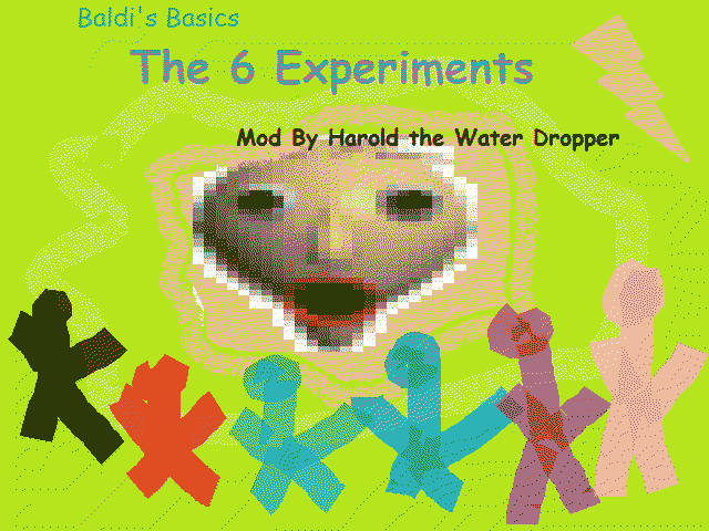 Baldi's Basics: The 6 Experiments by Inky Wright
