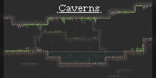 16x16 Huge Caverns tileset by Apokalips123