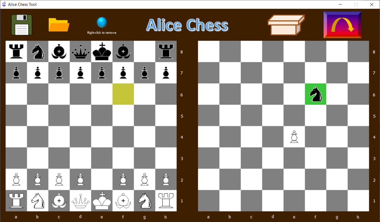 Alice Chess Tool by Tangentg