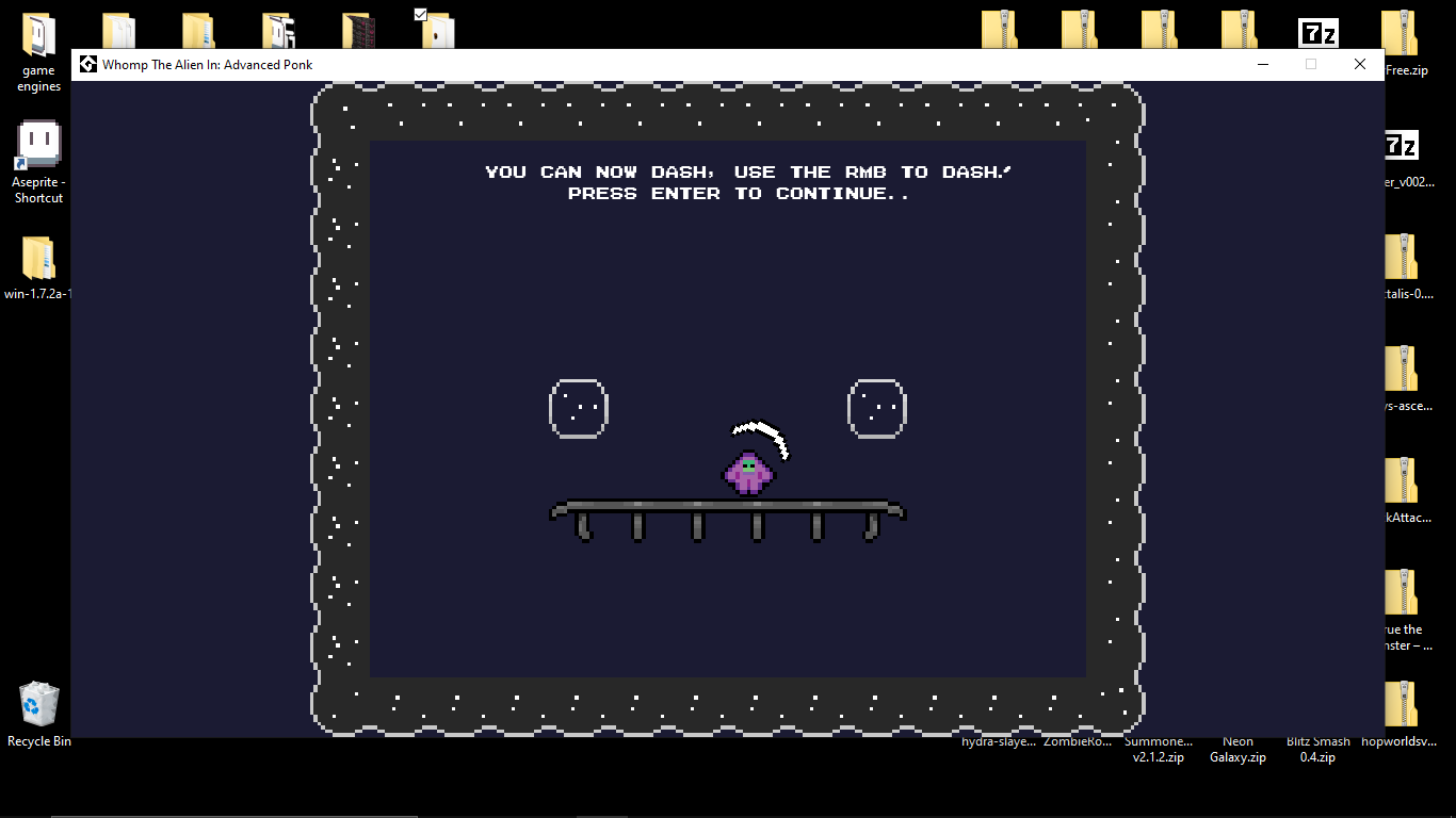 Whomp The Alien In: Advanced Ponk by Goober Games Co.