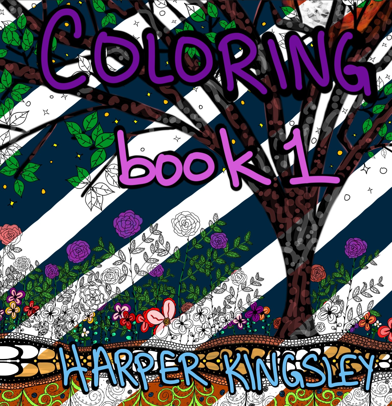 COLORING Book 1 by HarperWCK