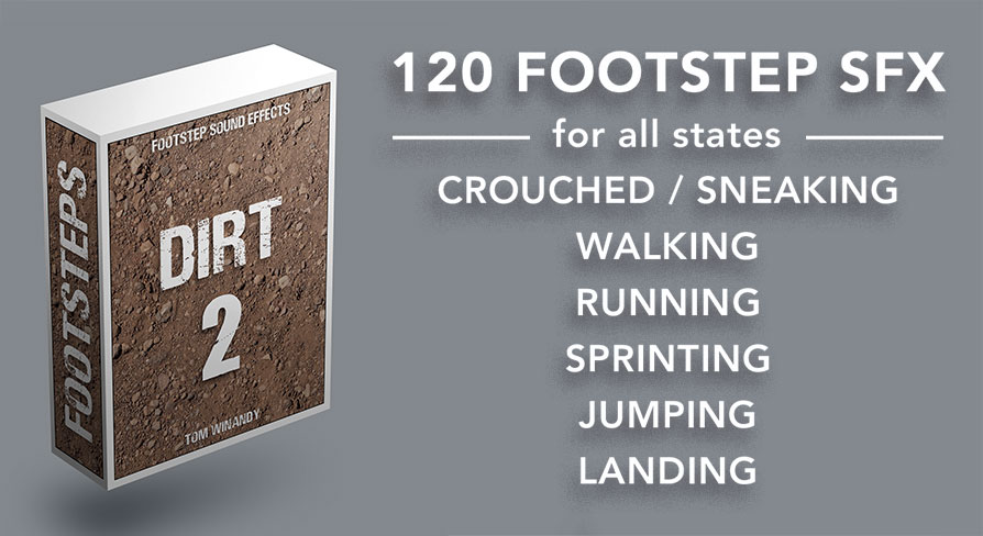 Footsteps Sound FX - Dirt 2 by High Impact Media