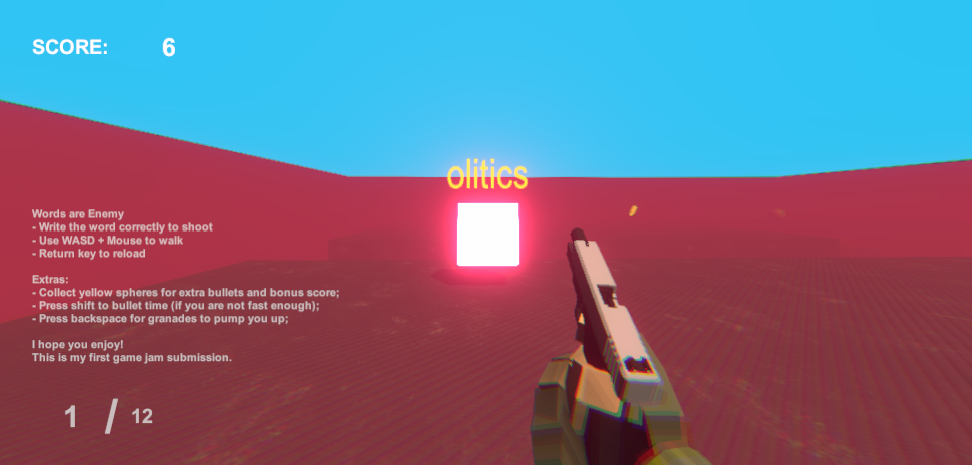 QWERTY Shooter! by Calastrovsk