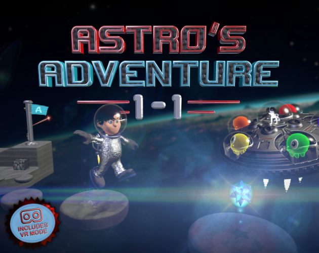 Astro's Adventure 1-1 by Dark Lamp Interactive