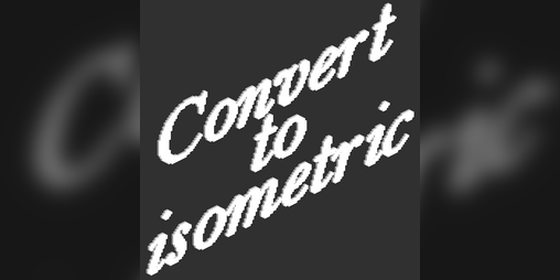 Aseprite isometric converter by Noesteryo