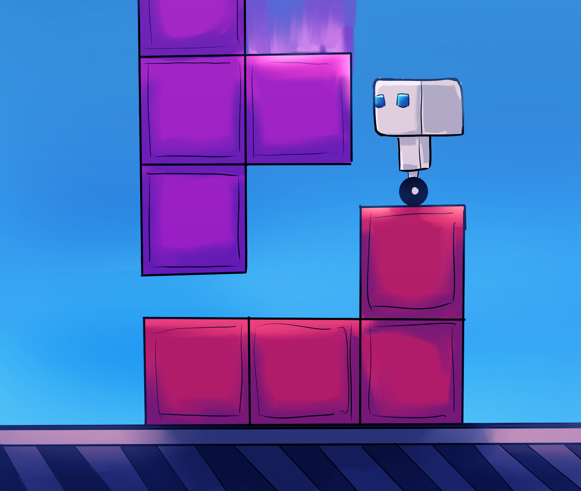 Tetrun by Bengad, Ofekdr, RonDev, EmptyNight, Flame Berry