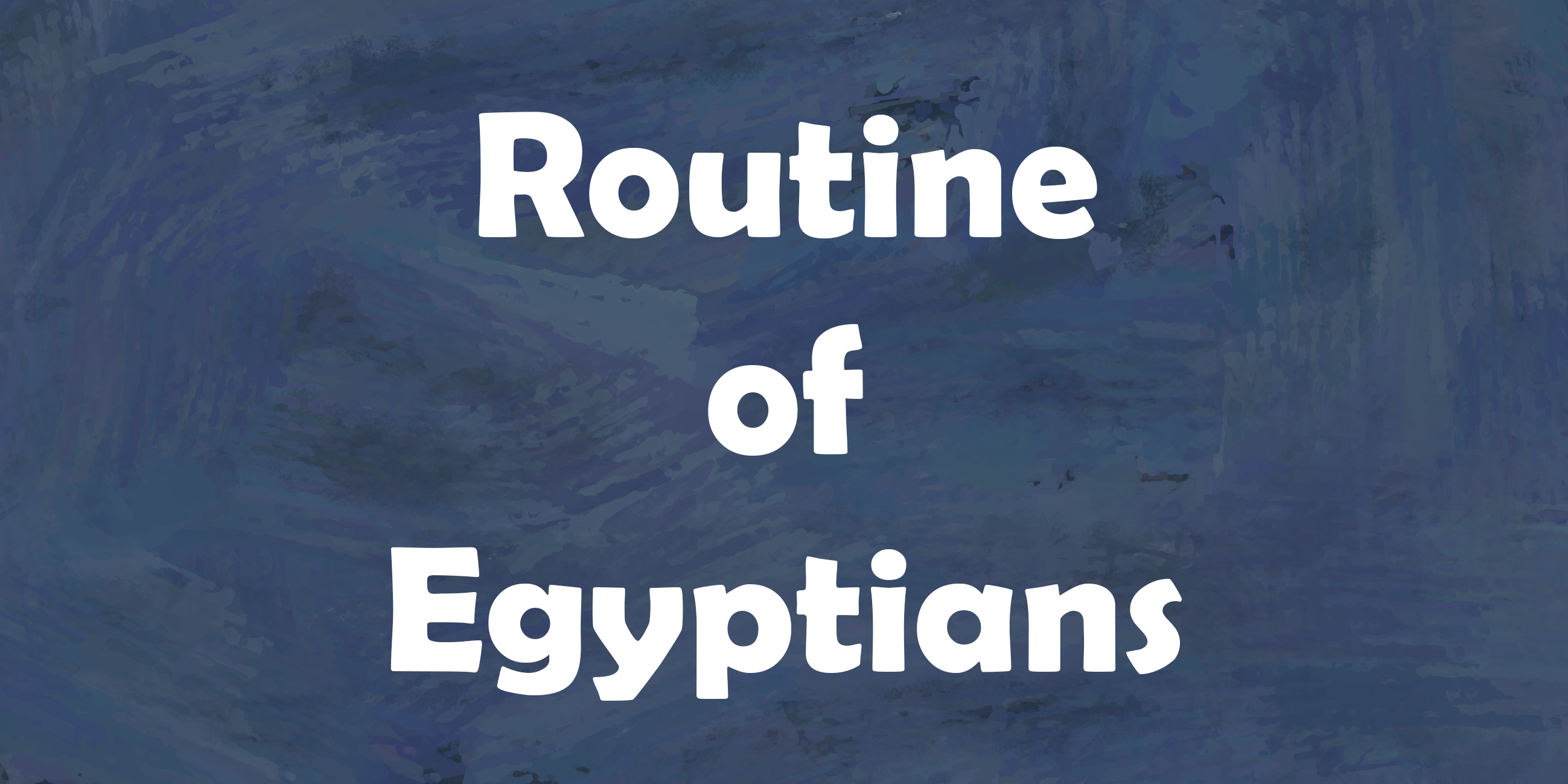 The Daily Routine of Egyptian Gods by EmilyEm
