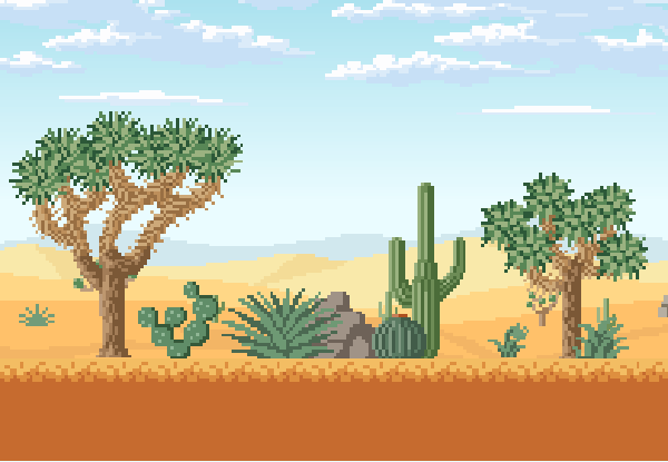 Desert Tileset (Pixel-Art) by Scracho