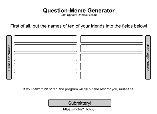 Question Meme Generator 2007 by McT421