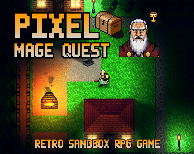 Pixel Mage Quest RPG by mmztech
