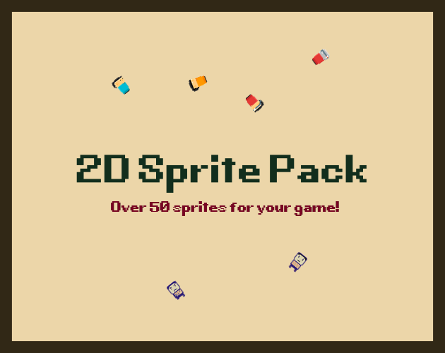 2D Sprite Pack is now out! - 2D Sprite Pack by r3sgame