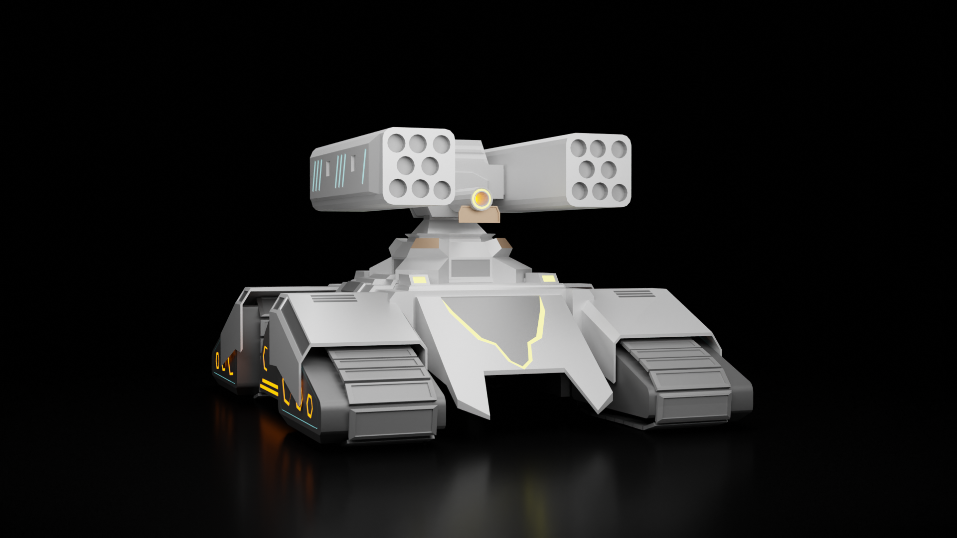 Sci-fi Tank Model by Aditya Raj