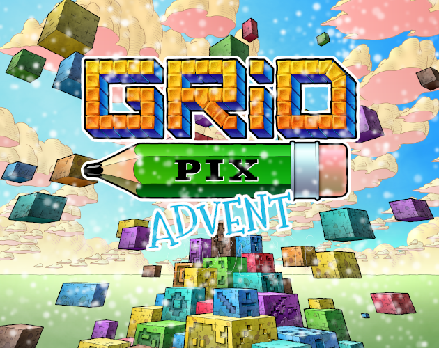 Grid Pix Advent (C64) by Thalamus Digital Publishing Ltd.