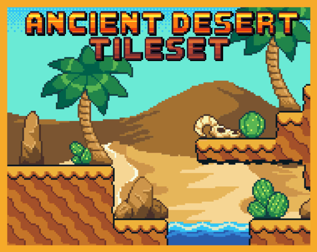 Platform Pack: Ancient Desert Tileset (140+ tiles) by Kazzter