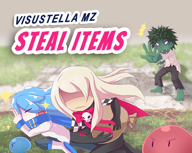 Steal Items plugin for RPG Maker MZ by VisuStellaMZ