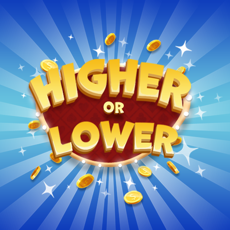 Higher or Lower card game by Yoga Games