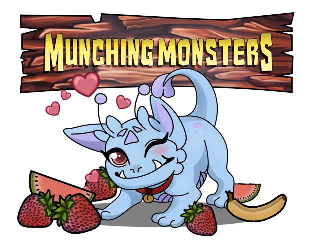Munching Monsters by Lori
