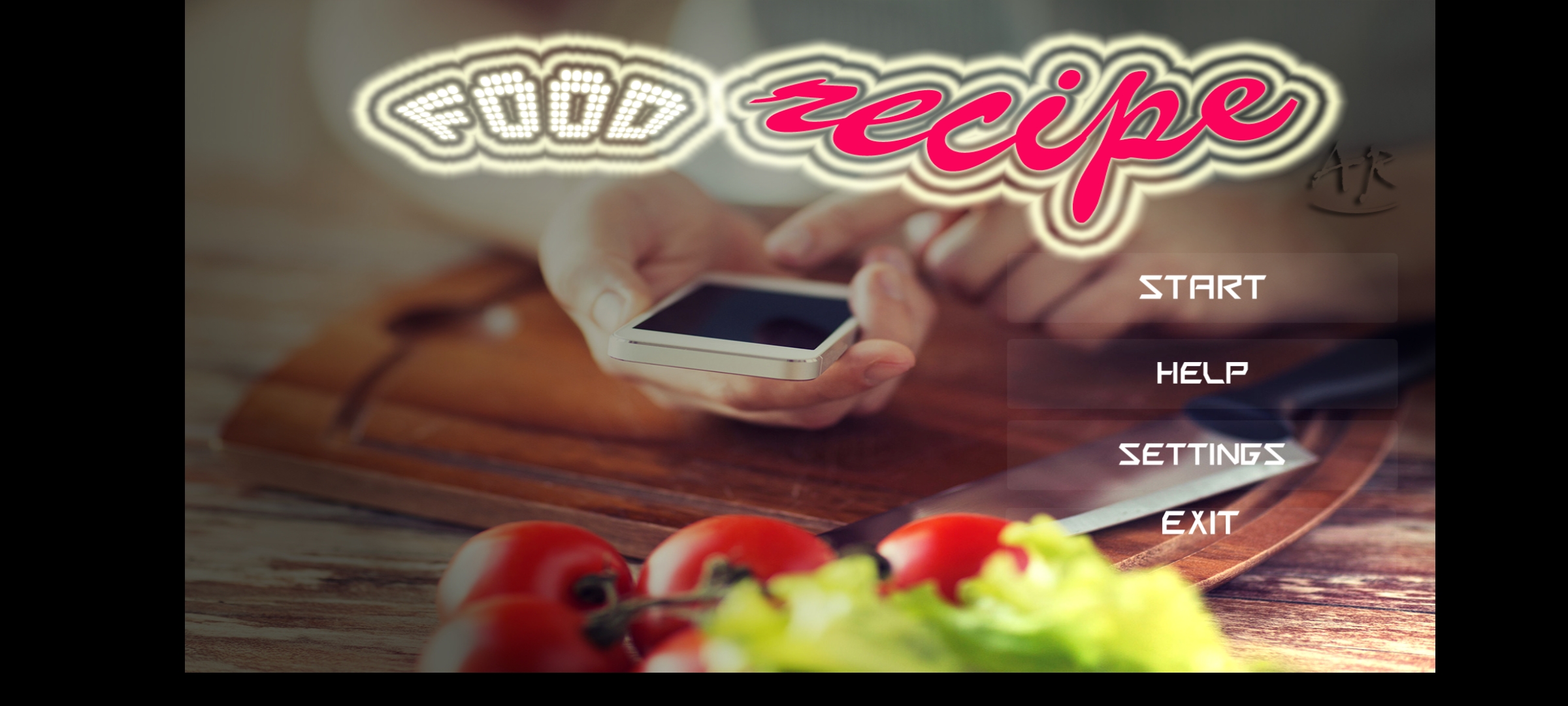 AR Food Recipe by Joshua Ajayi