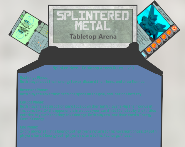Splintered Metal: Tabletop Arena by cyanprime