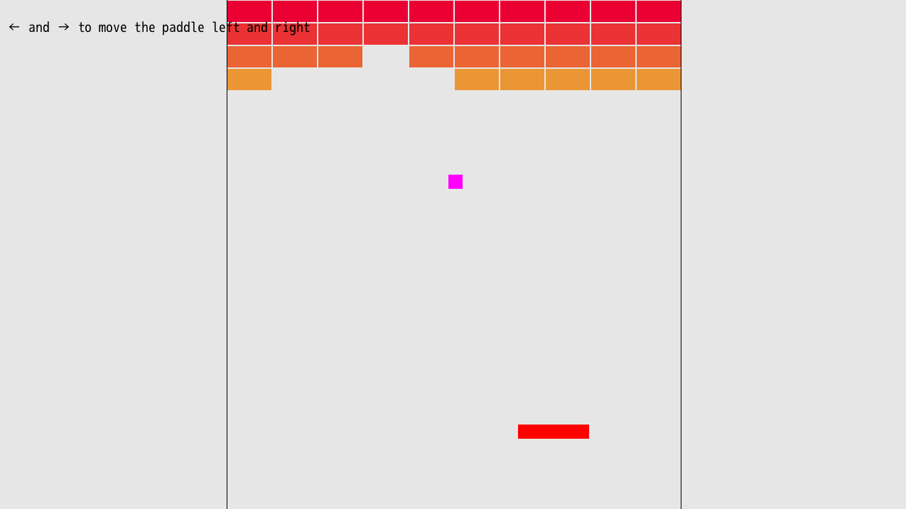 Physics Breakout Sample App by CANICVS