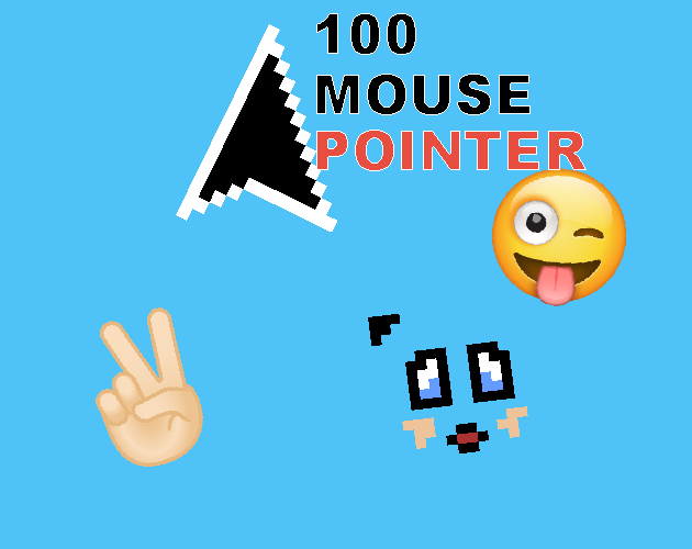 HUGE mouse pointer PACK! by Mikiz