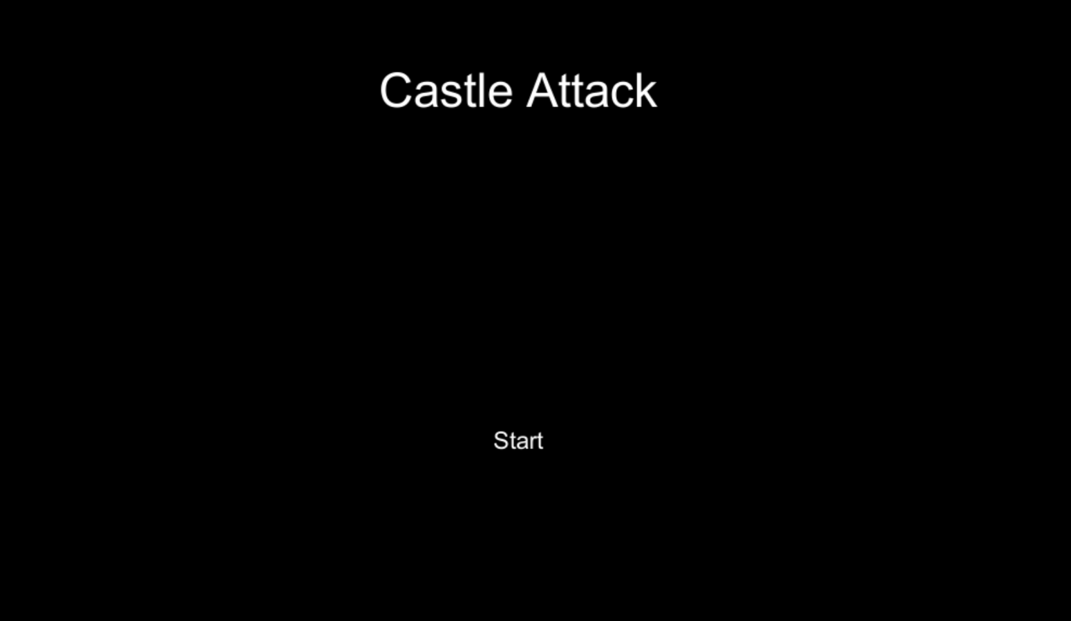 Castle Attack-Unity Project by Design and Deploy