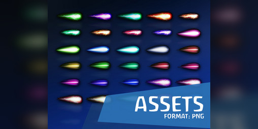 Assets: Laser Bullets [Pack] by Wenrexa
