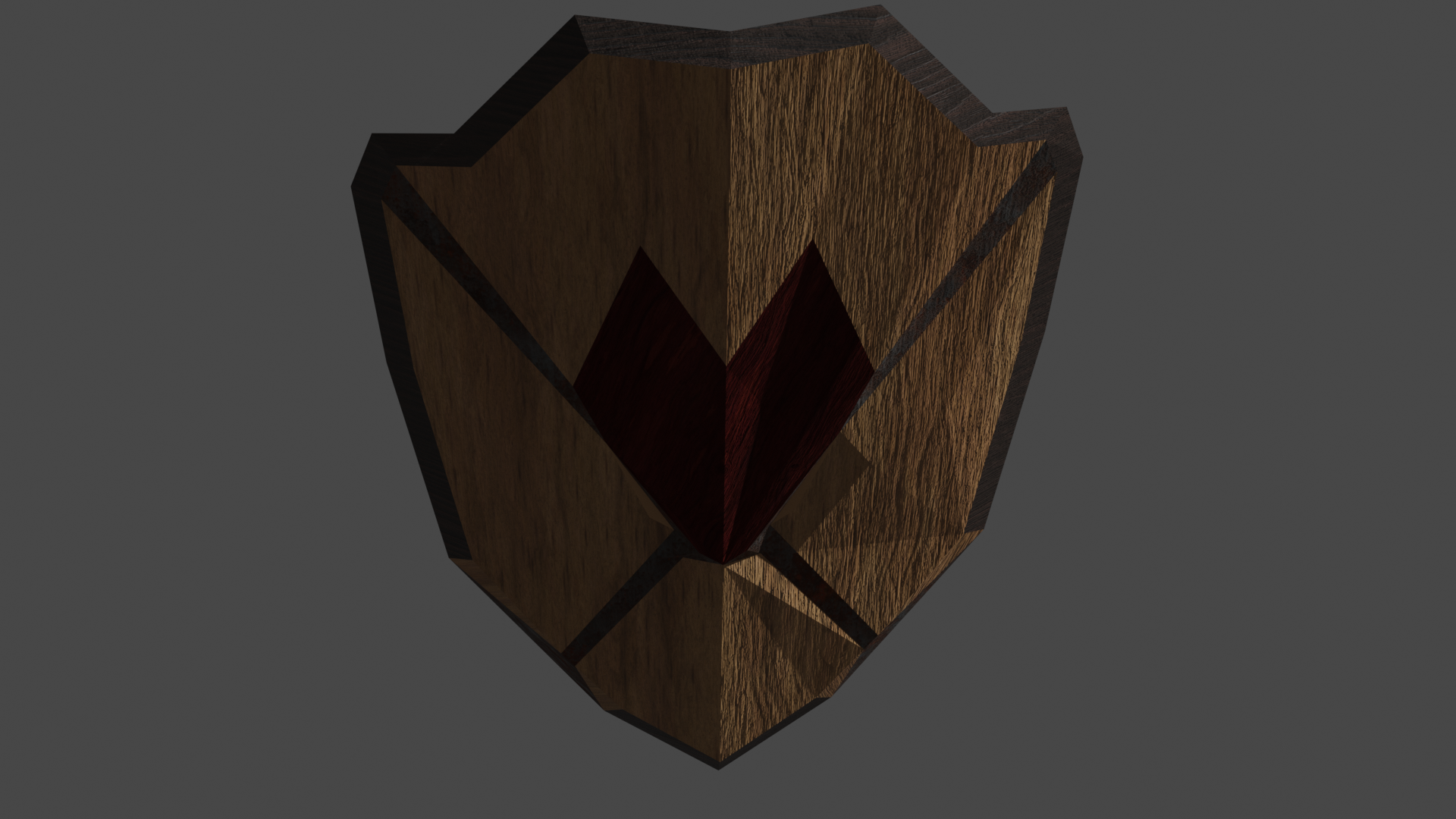 Low Poly Shield by Rafilly