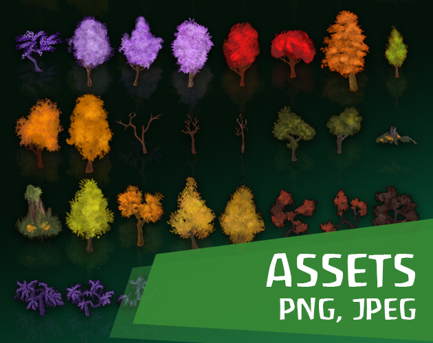 Assets Free: Nature Decoration [Trees] by Wenrexa