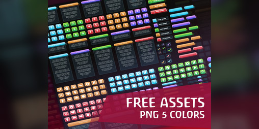 Assets FREE: UI Casual Game Interface by Wenrexa