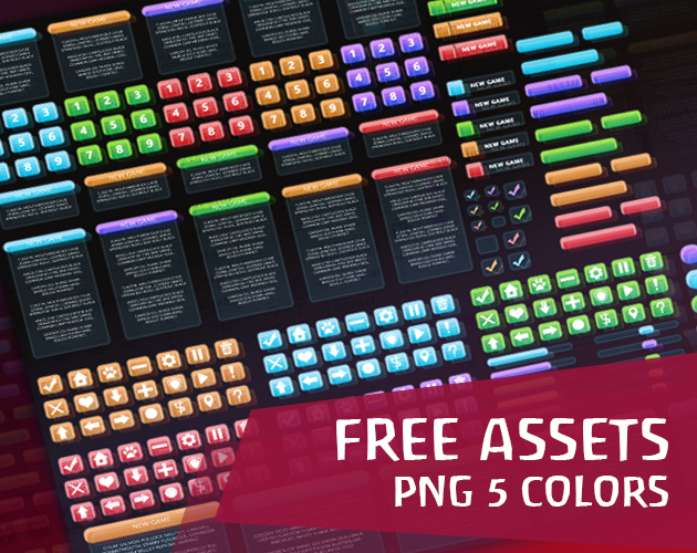 Assets FREE: UI Casual Game Interface by Wenrexa