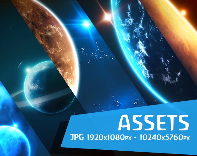 Assets: Space Backgrounds in 10k by Wenrexa