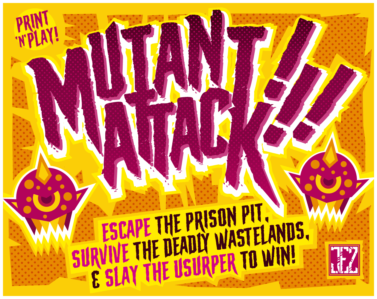 MUTANT ATTACK!!! by Jez Gordon