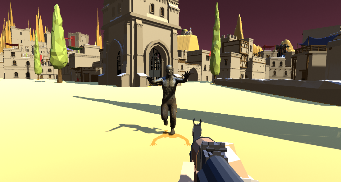 Poly Zombie Adventure by Justin Thornhill