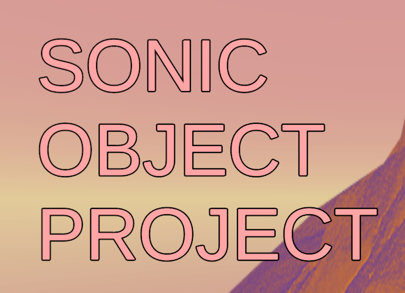 SONIC OBJECT by CakeCadaver