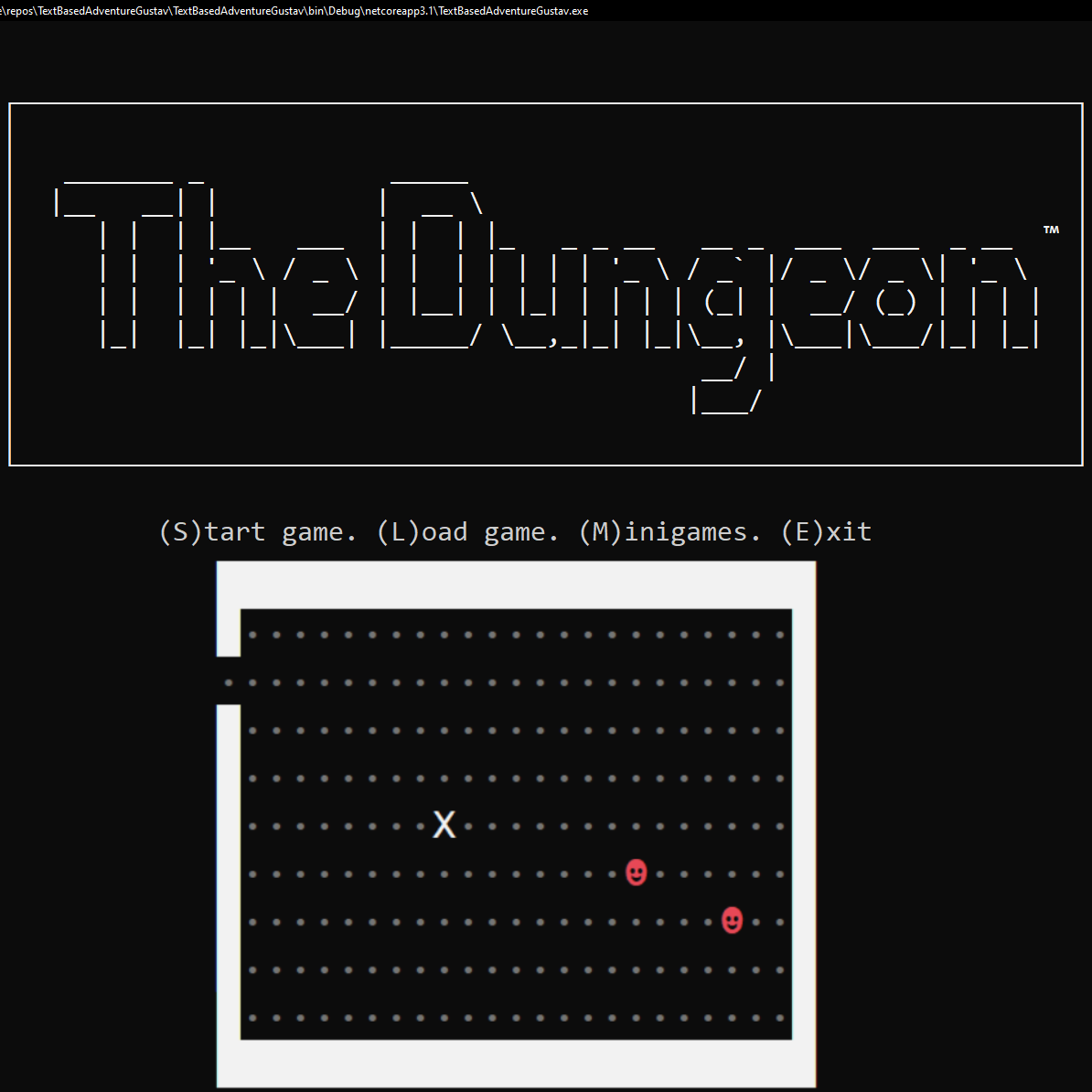 Text Based Roguelike by LordGurr