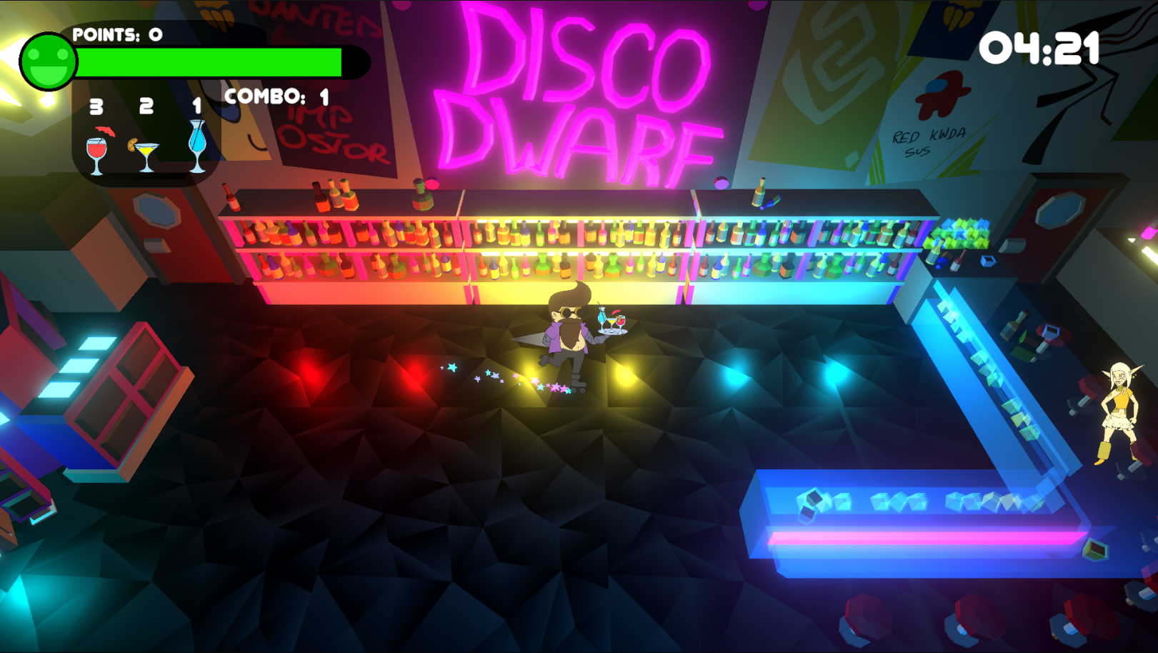 Disco Dwarf by Quivscor, OrangeInside, Galapagos Guy