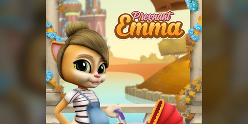 Pregnant Talking Cat Emma by Peaksel