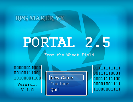 Portal 2.5: From the Wheat Field by Katy133