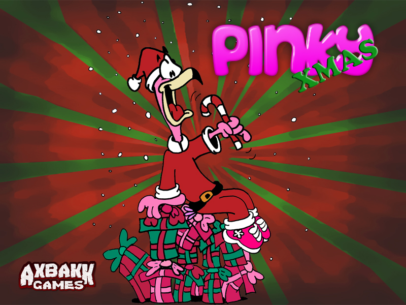 Pinky Xmas - NES Homebrew by Axbakk Games