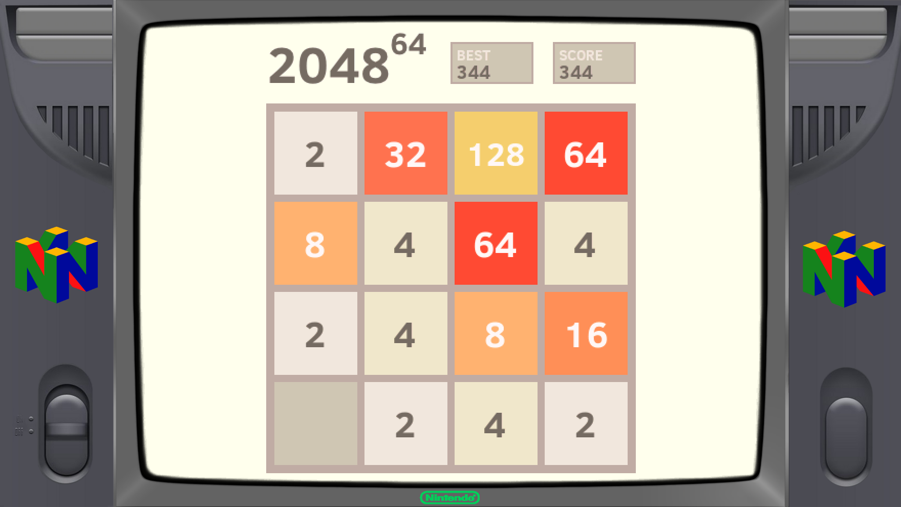 2048 for Nintendo 64 by vrgl117.games