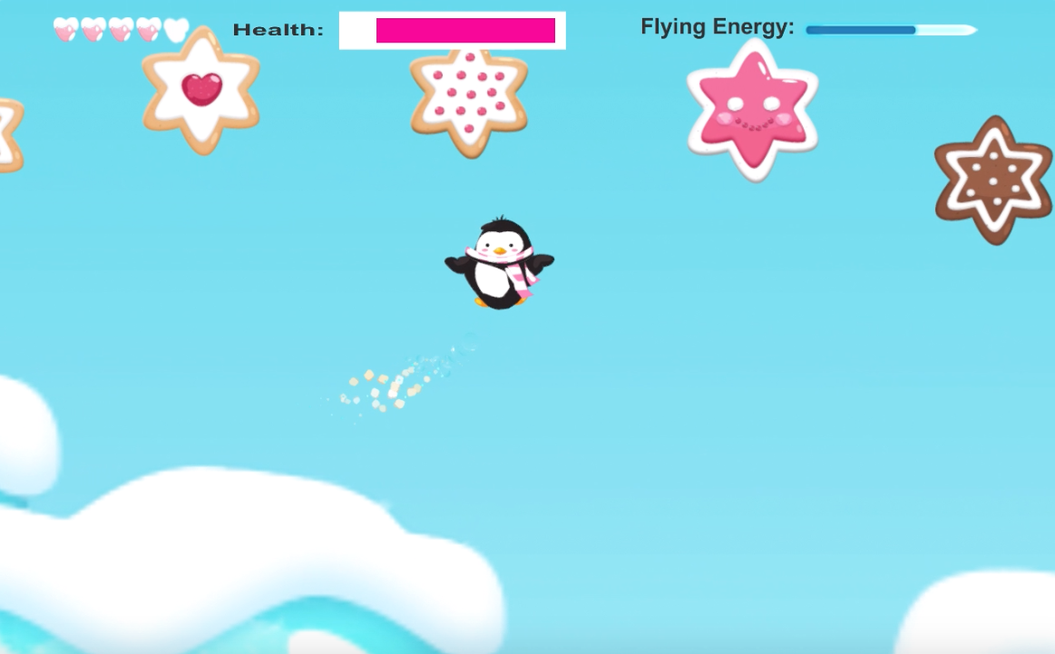 Christmas Penguin Game by happyyeargames