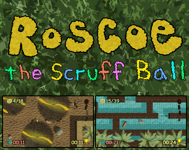 Roscoe the Scruff Ball by Grant Ojanen's Creations