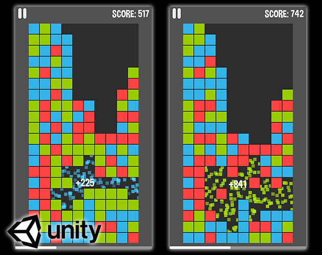 Color Blocks Clickomania - Unity Source Code by NeonSpaceFighter