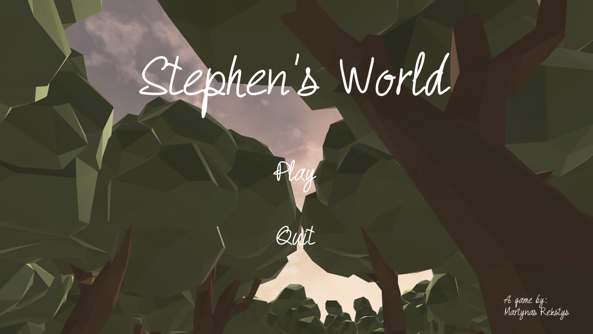 Stephen's World by Martynas Rekstys